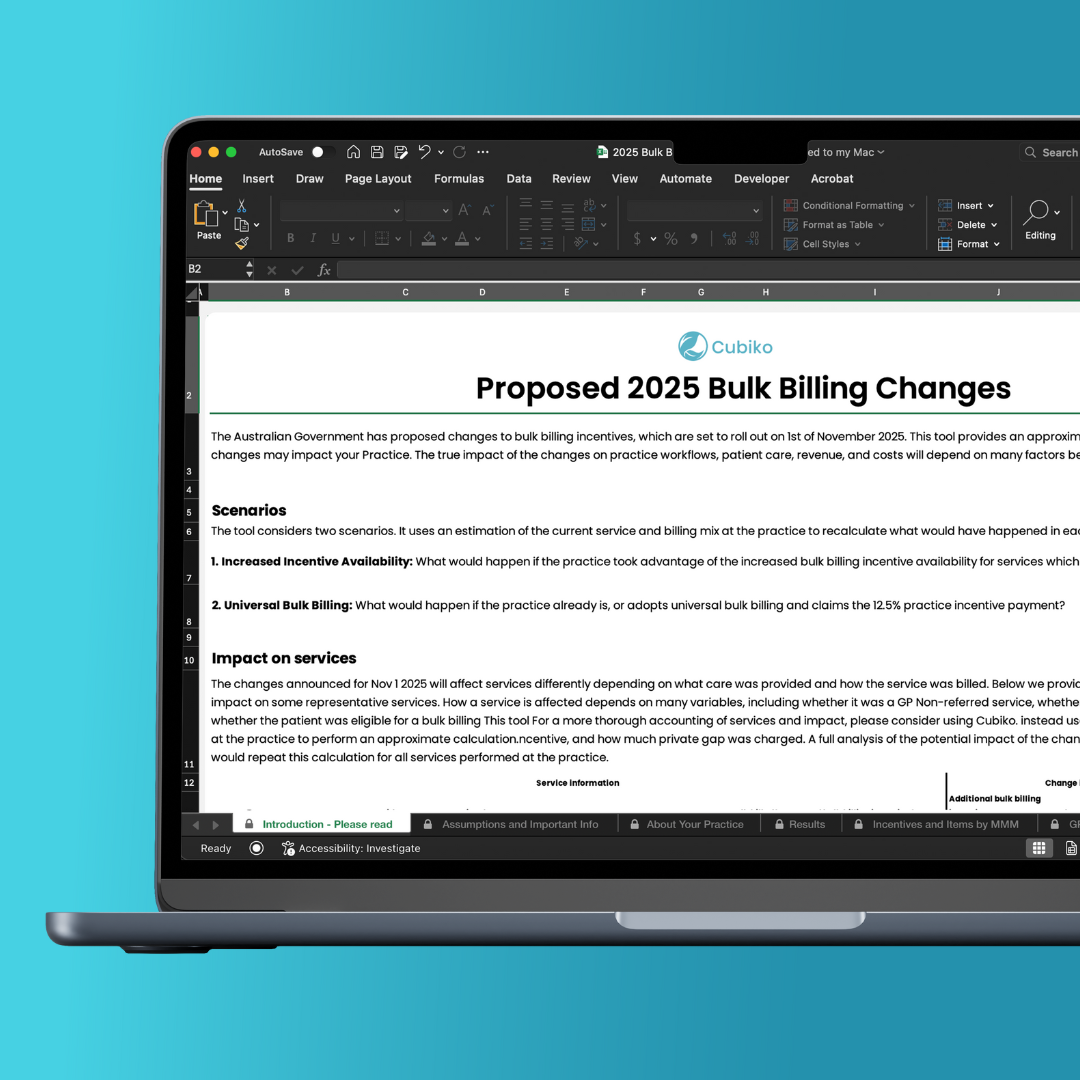 2025 Medicare Incentive Tool | Cubiko