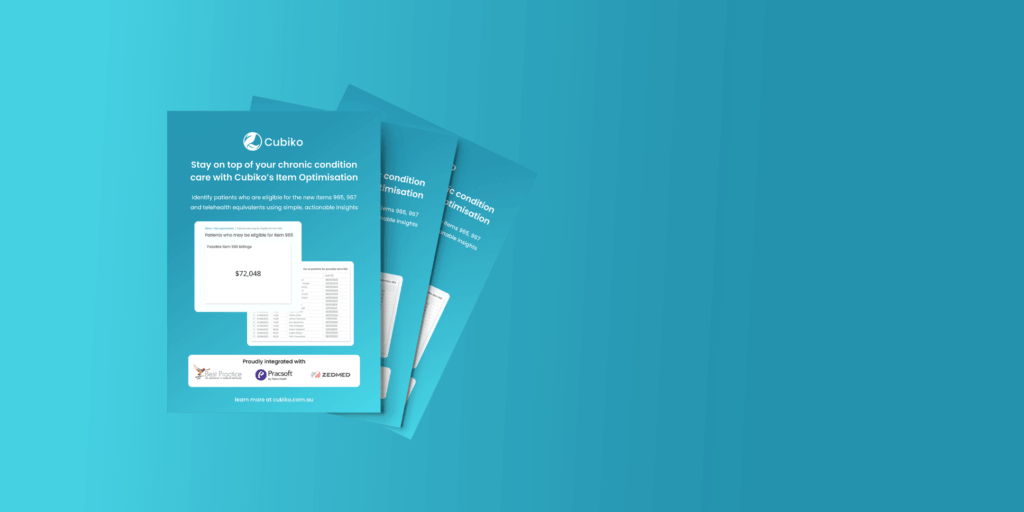 Chronic Condition Management Resource Pack | Cubiko